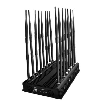 Jammer,Cellphone jammer,16Antennas GSM 3G 4G WIFI Lojack GPS L1-L5 VHF UHF RF(315/433/868)Jammer