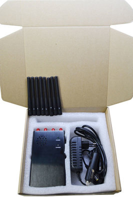 Jammer,Cellphone jammer, 4W High power 8 antennas portable CellPhone 3G 4G GPS WiFi Lojack Jammer