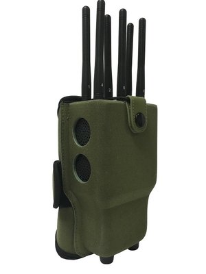 6 Antennas 2G 3G 4G Cell Phone Jammer  GPS  Jammer with Nylon Case