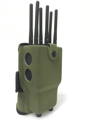 6 Antennas 2G 3G 4G Cell Phone Jammer  GPS  Jammer with Nylon Case