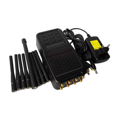 High Power 8 Antennas  portable Cellphone 5.8 Ghz  Cellphone Jammer Signal Blocker