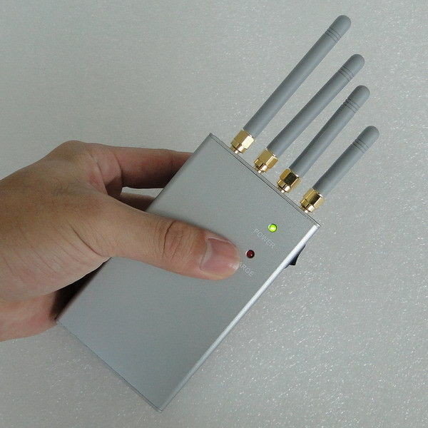 Jammer,Cellphone jammer, portable cellphone jammer,High Power Portable Cell Phone Jammer+4 Antennas
