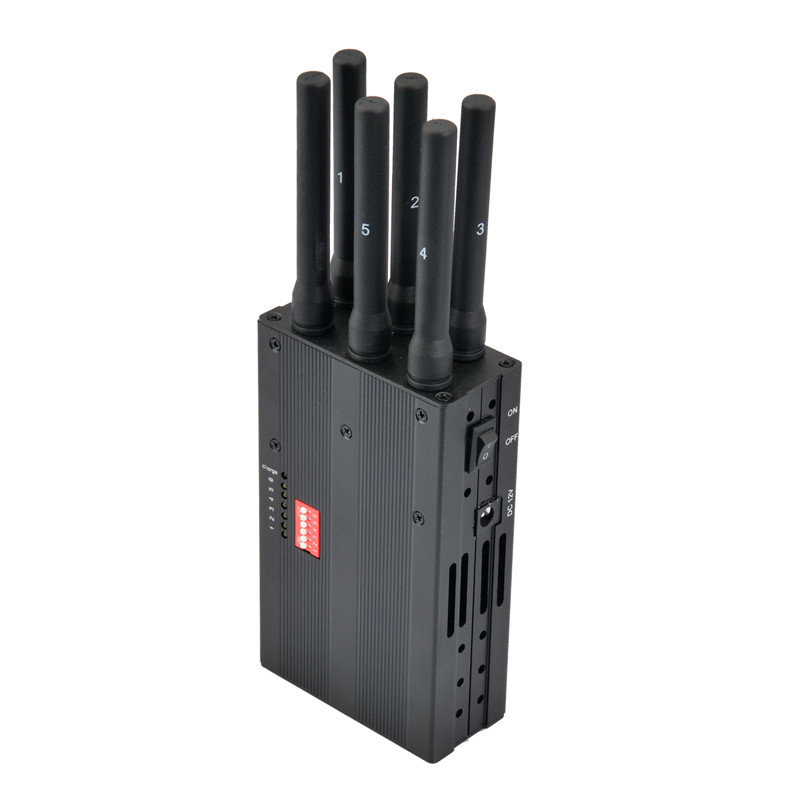 Jammer,Cellphone jammer, Selectable Handheld All 3G 4G Mobile Phone Signal Jammer & WiFi Jammer