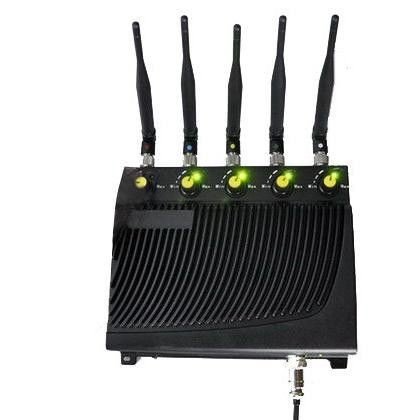 Jammer,Cellphone jammer, 12W Adjustable 3G 4G Cell phone Jammer ( 4G LTE + 4G Wimax)