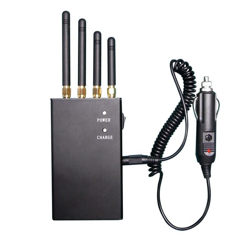 Jammer,Cellphone jammer, portable cellphone jammer,4 Band 2W Portable WiFi, Cell Phone jammer