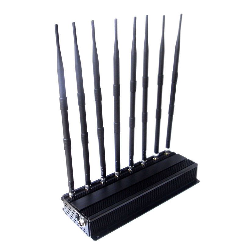 Jammer,Cellphone jammer,Adjustable 20 watt 8 Antennas High Power GPS/ WiFi/ 4G(LTE+Wimax) Jammer