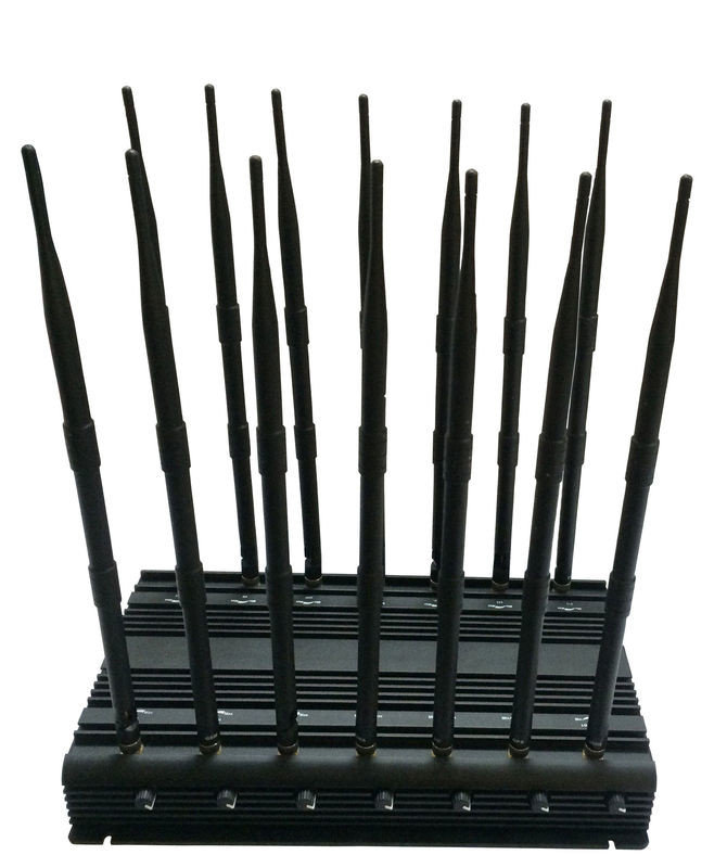 Jammer,Cellphone jammer,14 antennas GPS L1 L2 L5 WIFI VHF UHF 4G 315 433 Lojack Cell Phone Jammer
