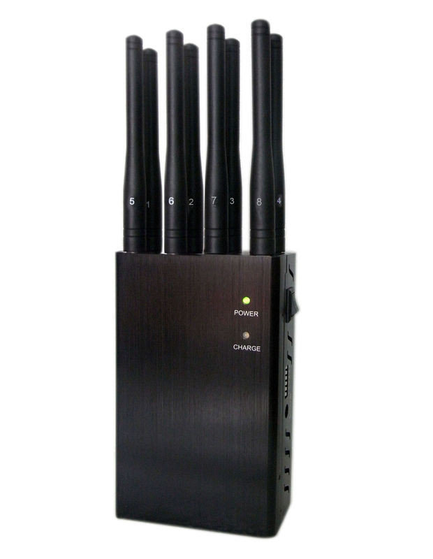 High Power 8-Channel Cellphone 2g 3G 4G Cellphone Jammer RF 315 433 868 Jammer
