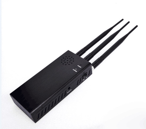 Handheld 10W 3 Antennas Powerful All Remote Control RF Jammer 315MHZ 433MHZ 868MHZ up to  30-100M