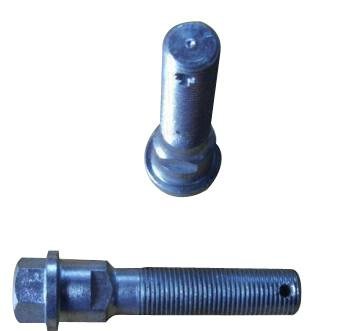 Customized High Strength Hex Bolts For Tractor,High tensile hex bolt with hole,Hex flange bolt with hole,Zinc platedBOLT