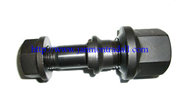 Black oxide hub bolt with nut,Hub bolt with nut,Black oxide wheel bolt and nut,High tensile bolt and nut,Hex flange bolt
