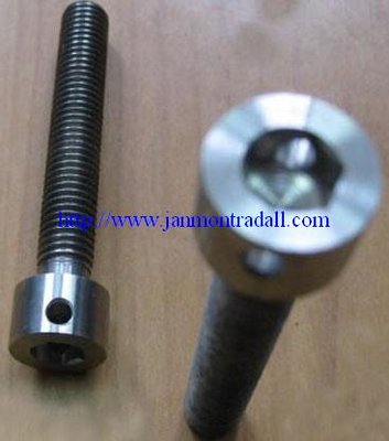 Customized Special Hex Socket Head Bolt With Hole(as drawing),Steel hex socket bolt with hole,Zinc hex socket bolt 8.8
