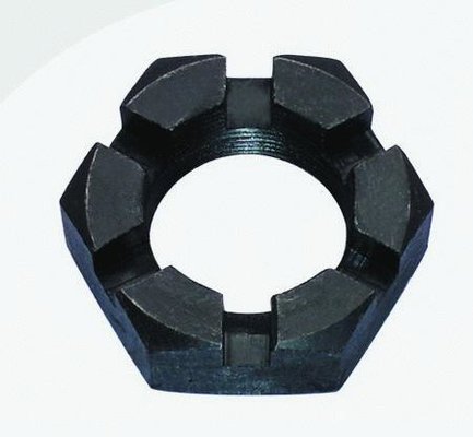 Hex Slotted / Castle Nuts,Hexongal slotted nut,Black oxide slotted nut,Grade 8.8 castle nut,Grade 10.9 castle nut,hexNUT