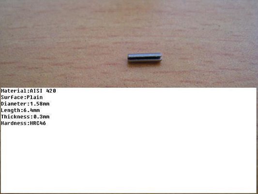 ASME B.18.8.2 Slotted Spring Pin,Steel slotted spring pin,Slotted spring pin,Stainless steel roll pin,Steel roll pin