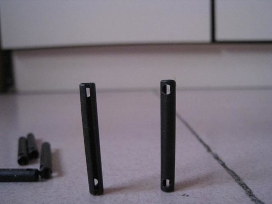 Special Slotted Spring Pin(with two holes),Spring dowel pin with holes,Spring roll pin with holes,Black roll pinWithHole