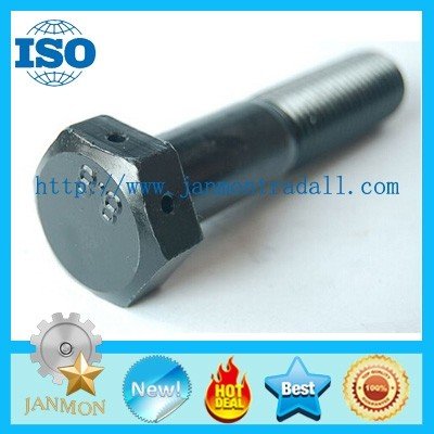 Bolt with hole, Bolt with Hole in Head ,Hex head bolts with holes,Hex bolts with holes,Zinc plated hex bolt grade 8.8 10