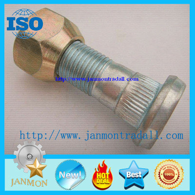 Front Bolt,High tensile bolt,Grade 10.9 bolt,Black oxide hex bolt,Auto hub bolt,Hex head bolt with nut,Front bolt nut