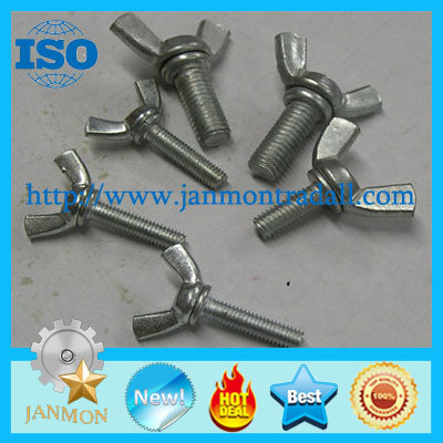Wing nuts, Zinc plated butterfly lock wing nut,Stainless steel wing nuts,Brass wing nuts,Copper wing nuts,Butterfly nuts