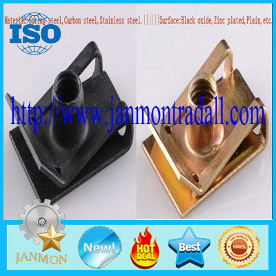 Customized U nut,U nuts,Spring nut,Spring nuts,Zinc plated U nuts,U-nut,U-nuts,U clip nut,U clip nuts,U quick nut zinc