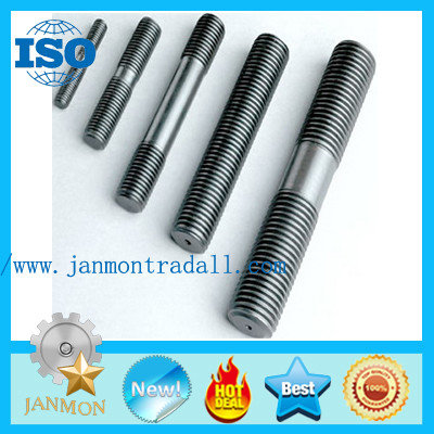Zinc Plated Double End Stud,Black oxide double end stud,Grade 8.8 double end stud,Grade 10.9 double end bolt black oxide