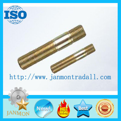 Zinc Plated Double End Stud,Black oxide double end stud,Grade 8.8 double end stud,Grade 10.9 double end bolt black oxide
