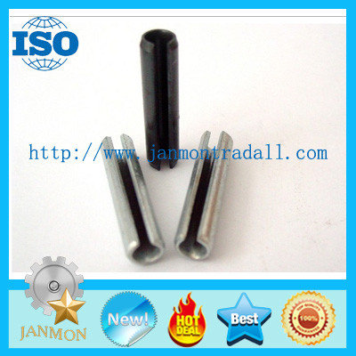 ANSI/ASME B18.8.2 Slotted Spring Pin,Black spring roll pin,High tensile spring roll pin,Black dowel pin,spring steel pin