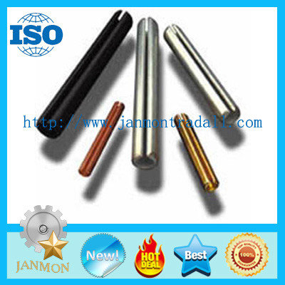 ANSI/ASME B18.8.2 Slotted Spring Pin,Black spring roll pin,High tensile spring roll pin,Black dowel pin,spring steel pin