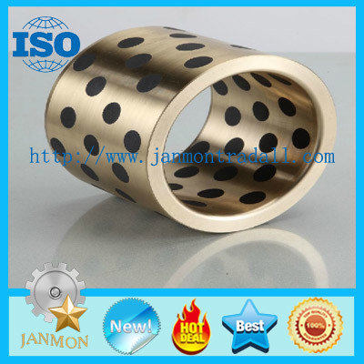 Self lubricating brass graphite bushes,Brass graphite bushings, Self-lubricating brass/bronze bush with graphite,sliding