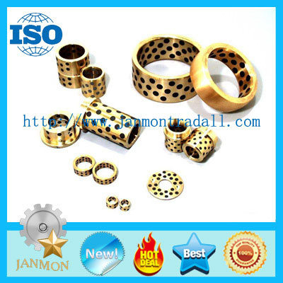 Self lubricating brass graphite bushes,Brass graphite bushings, Self-lubricating brass/bronze bush with graphite,sliding