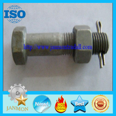 Front Bolt,Grade 10.9 black hex bolt,Truck bolt with nut,Grade 12.9 bolt with nut,Black hub wheel bolt with nut grade8.8