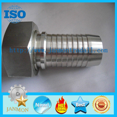 Stainless steel threading connecting end,Stainless steel threading connectors,Stainless steel connecting,SS304 coupling