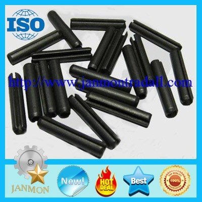 ANSI/ASME B18.8.2 Slotted Spring Pin,Black spring roll pin,High tensile spring roll pin,Black dowel pin,spring steel pin