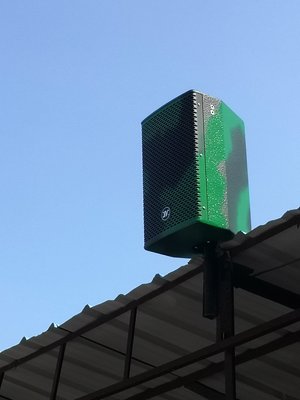 Stainless steel screw IP66 certificate professional Outdoor all-weather waterproof passive 8/10/12''speaker