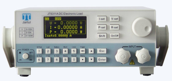 China JT6312A 300W/150V/30A dc electronic load,test led power supply company