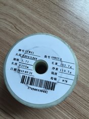 China thin tungsten wire / W/wolfram filaments 99.95% purity for lamp wire supplier