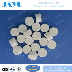 China Zinc Sulfide high purity 99.99% ZnS for the vacuum evaporation materials ZnS Tablets Dia 10*6mm supplier