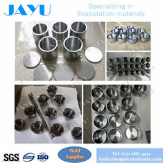 China tungsten /W Crucibles with 99.95% purity size for Diameter10-100mm;  High10-120mm used for vacuum evaporation supplier