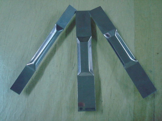 Tungsten boats W310 for evaporation sources,99.95% of purity,size at 0.3*10*100mm supplier