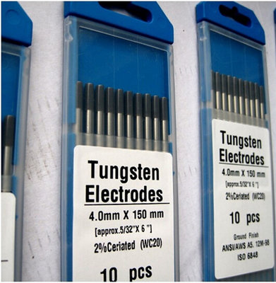 Lanthanum Tungsten electrodes used in welding,high quality with good price supplier