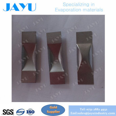 tungsten boat for vacuum evaporation boats ,size in 0.3*17*50.4mm, 99.95% of purity supplier