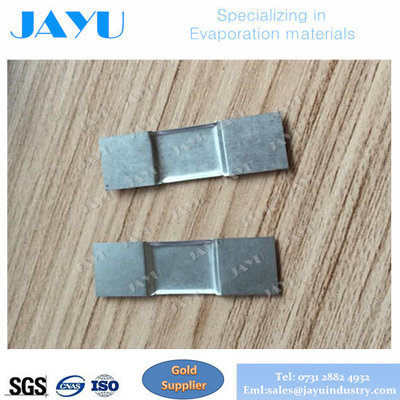 tungsten boat for evaporation thickness 0.1mm with W in 99.95% of purity supplier