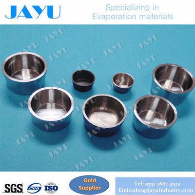 Molybdenum crucible for evaporation source,high temperature with purity 99.95% size Dia 20*14*3mm supplier