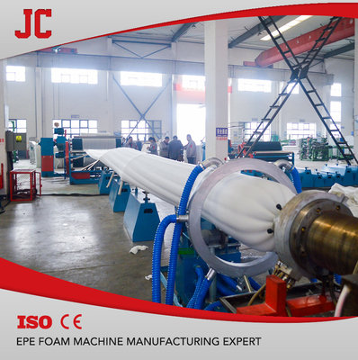 pe foam sheet machine JC-EPE90 thickness 0.3-5mm, width 1-1.5m output 70kg/hr