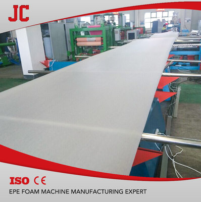 pe foam sheet machine JC-EPE135 thickness 0.5-8mm, width 1-1.5m output 130kg/hr