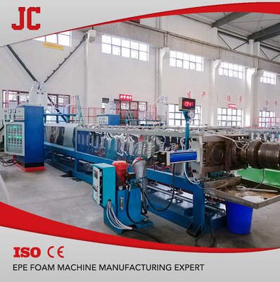 pe foam sheet machine JC-EPE135 thickness 0.5-8mm, width 1-1.5m output 130kg/hr