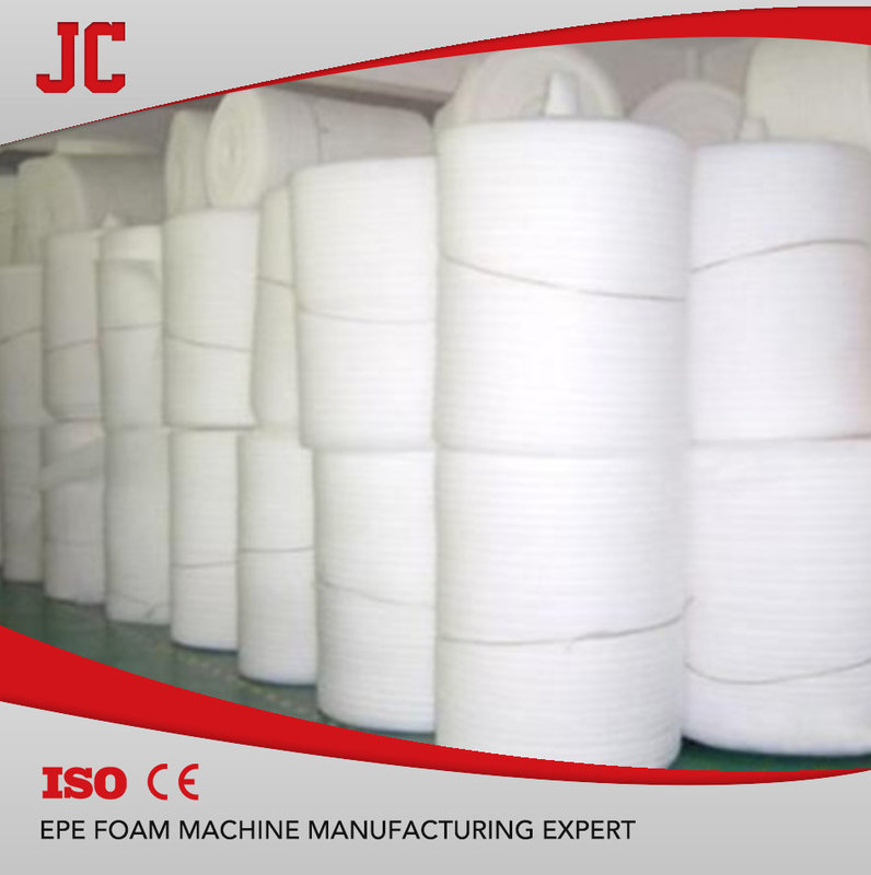 pe foam sheet machine JC-EPE135 thickness 0.5-8mm, width 1-1.5m output 130kg/hr