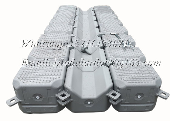 Plastic jet ski pontoon platform