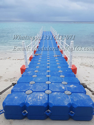 HDPE fabriquer un ponton flottant