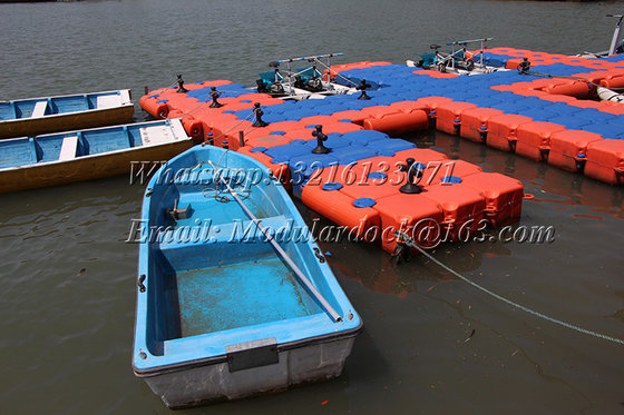 plastic floating dock cubes
