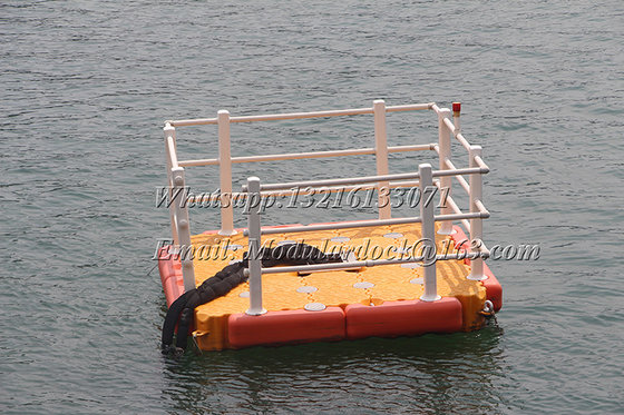 Floating platform pontoon cubes